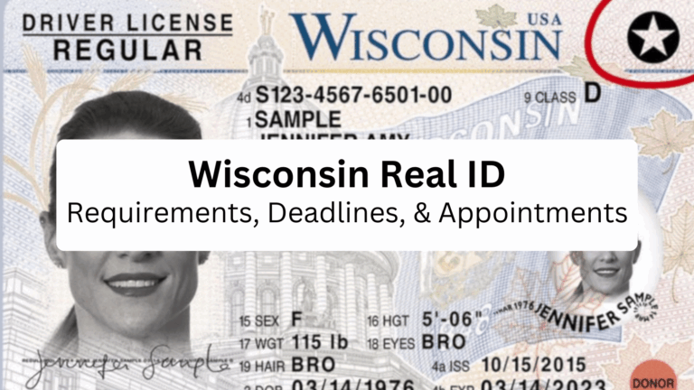 Wisconsin REAL ID: Requirements, Deadlines, & Appointments