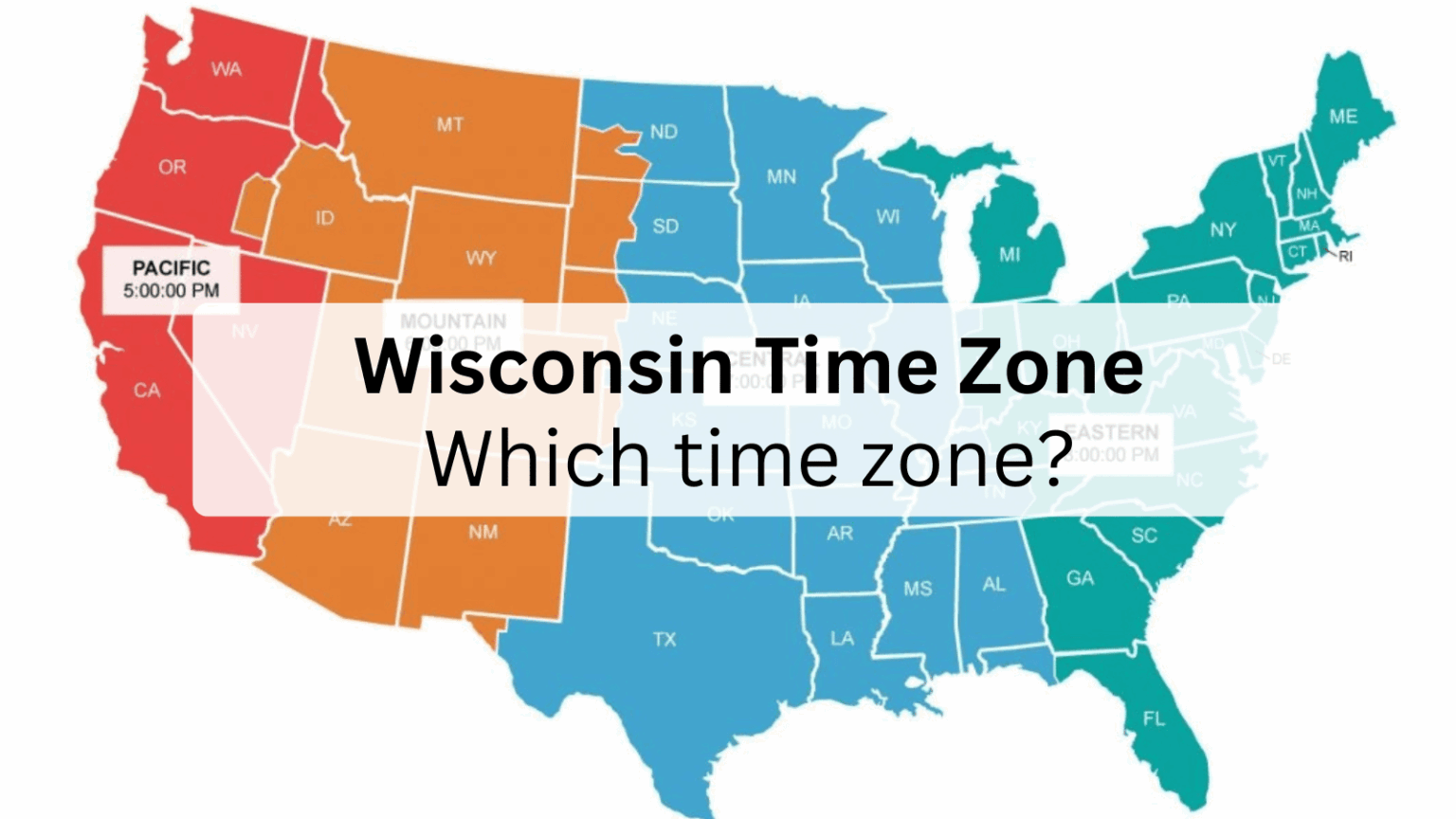 Wisconsin Time Zone: Current Time & Daylight Savings